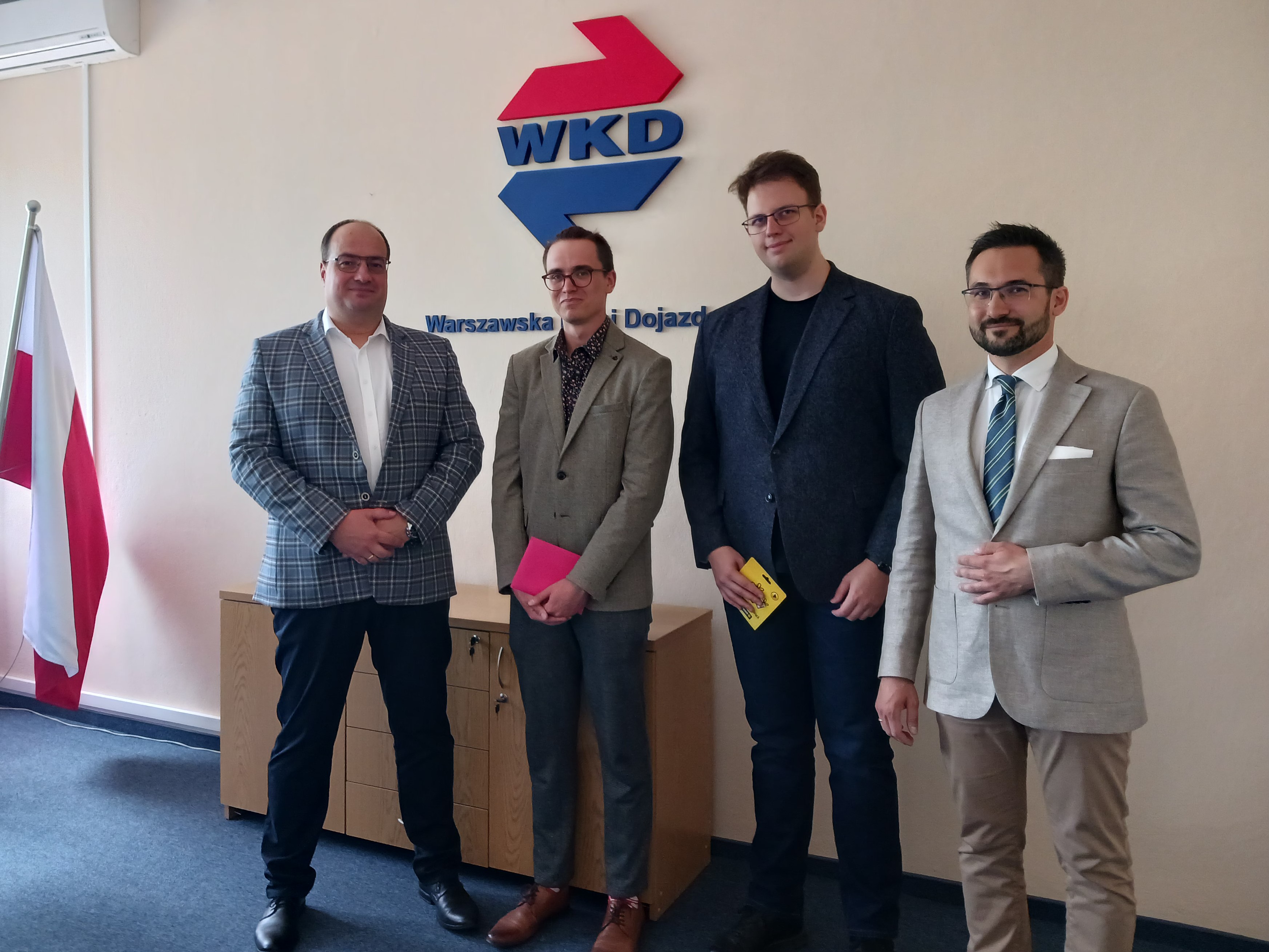 WKD nagradza laureatów Konkursu na najlepszą pracę dyplomową obronioną na Wydziale SiMR ...